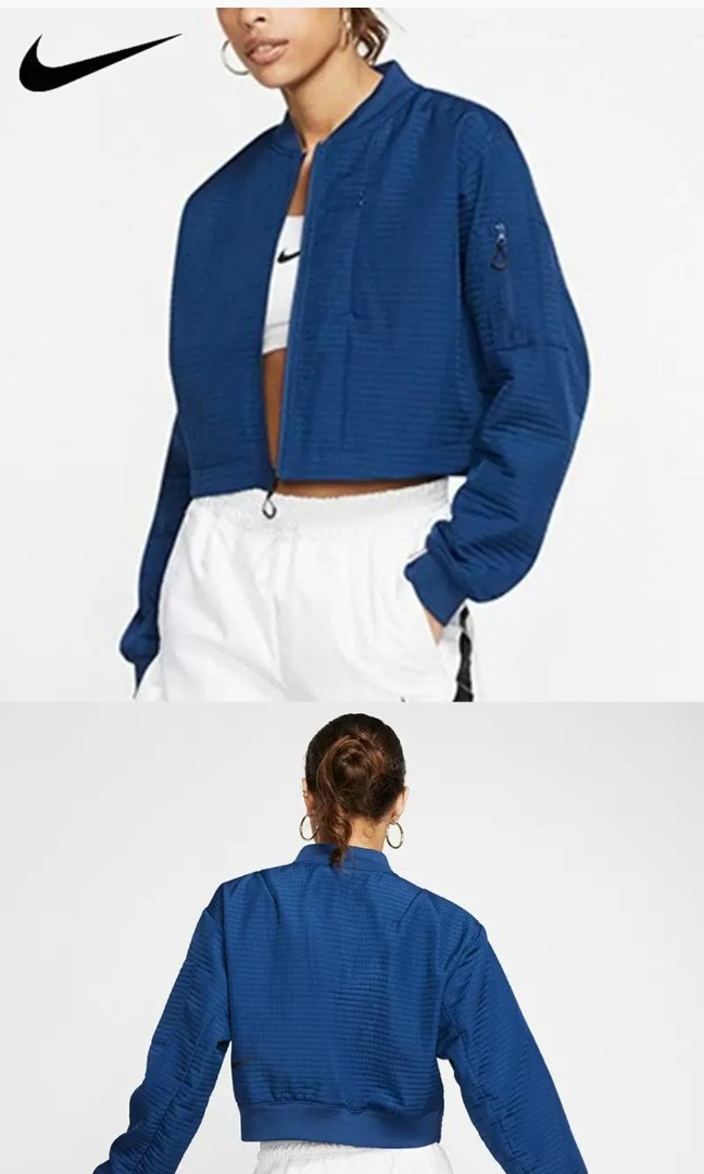 Nike sportwear teck pack city Bomber Jacket, Women's Fashion, Coats ...