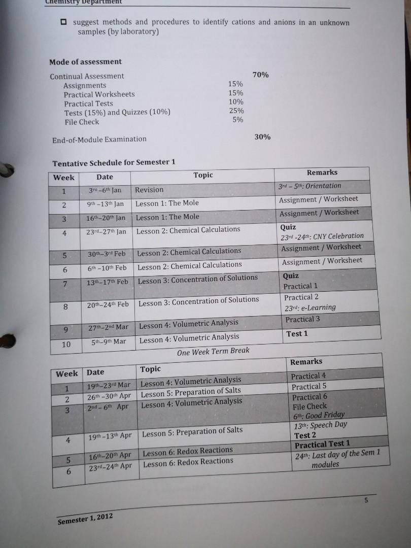 NUS High Notes Year 2 Math, Bio, Chem, Phy, Eng, IH, Geog (2012 ...