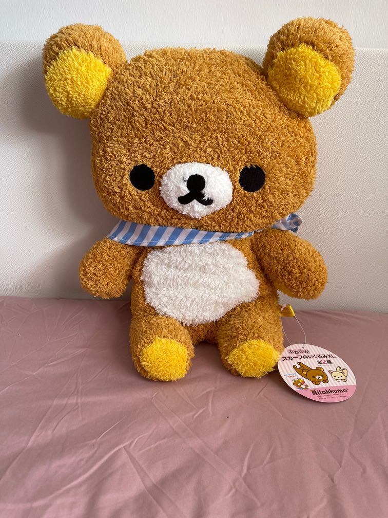 Original Rilakkuma plush, Hobbies & Toys, Toys & Games on Carousell