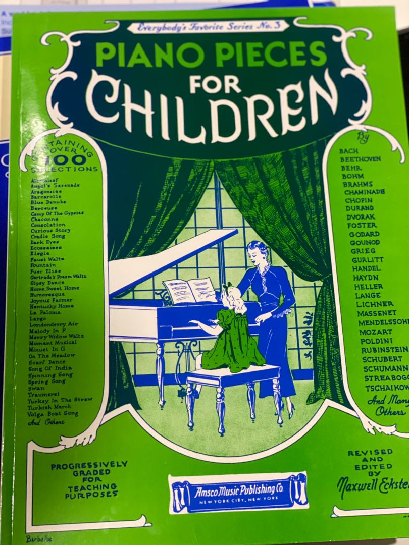 Piano score books, Books & Stationery, Textbooks, Professional Studies ...