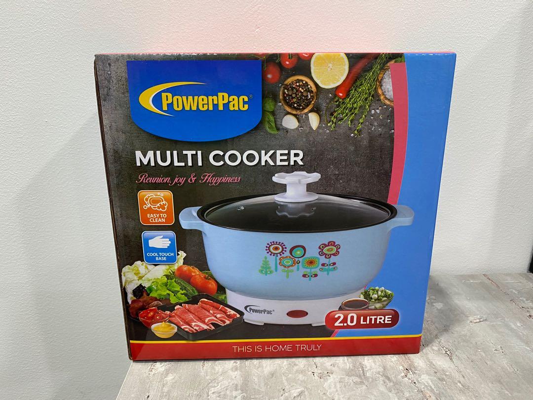 PowerPac Electric Multi Cooker 2.0L (Free Delivery!), TV & Home ...
