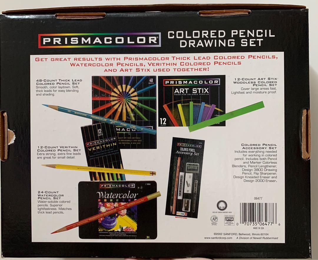 Prismacolor Colored Pencil Drawing Set - 102 Piece Set, Hobbies & Toys ...