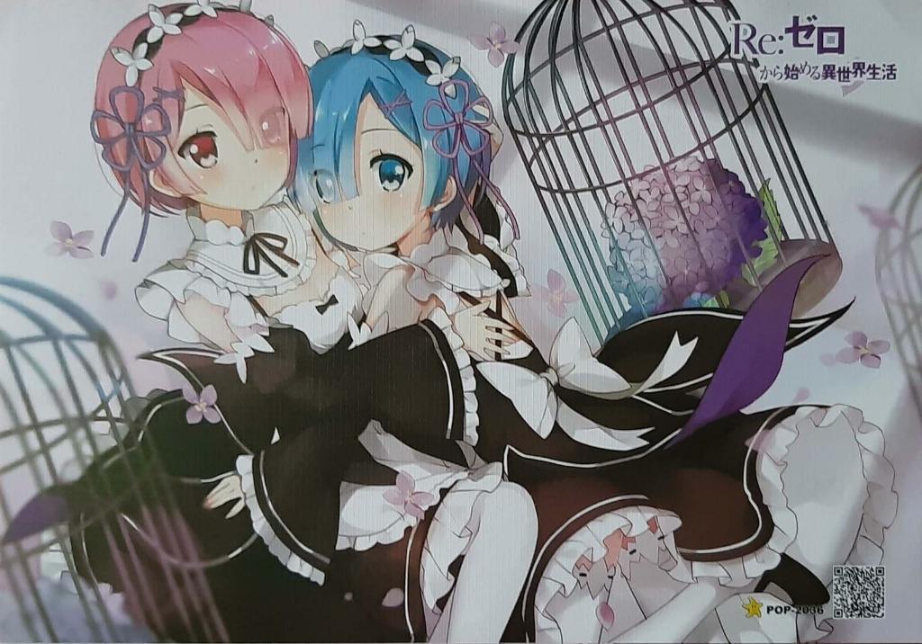 Re:zero posters, Hobbies & Toys, Memorabilia & Collectibles, Fan ...