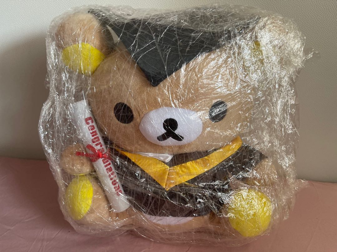 Rilakkuma Graduation plush, Hobbies & Toys, Toys & Games on Carousell