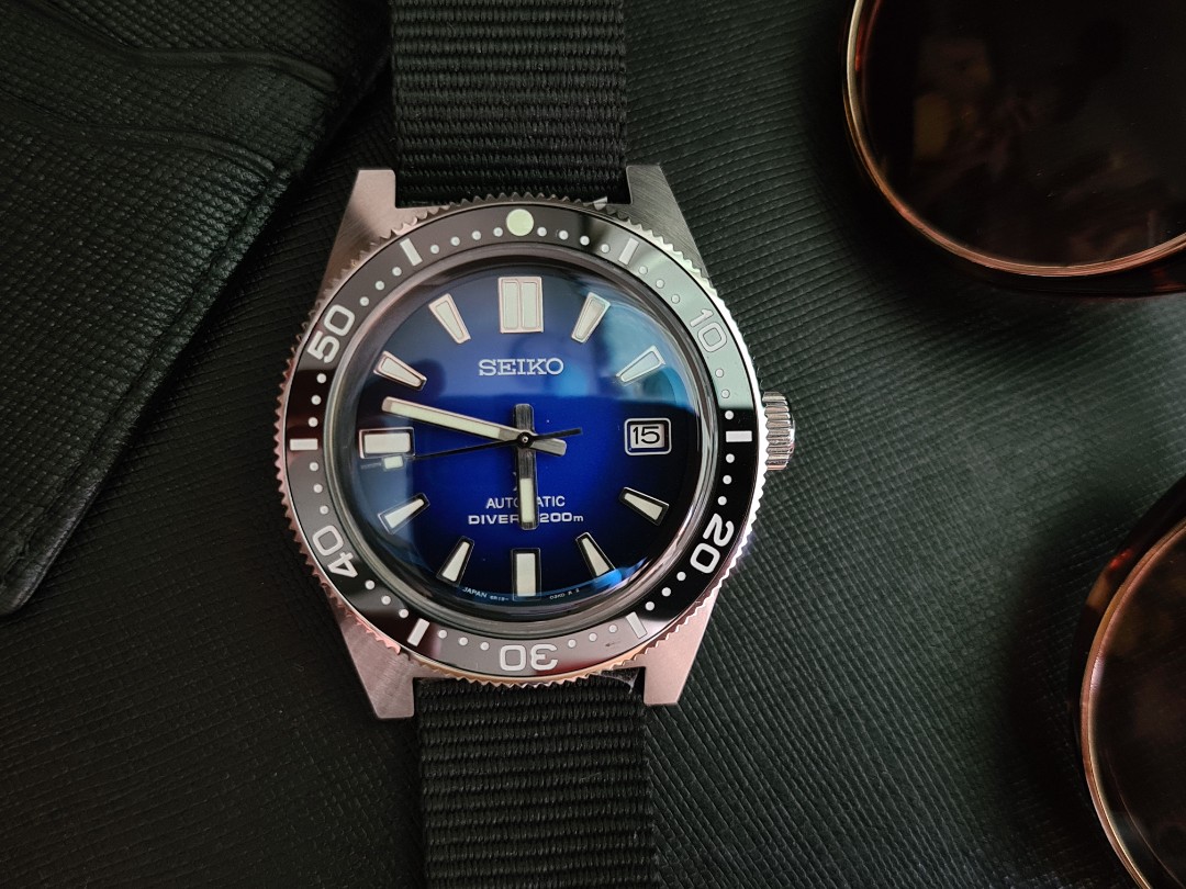 Seiko 62MAS Mod - Midnight Blue, Men's Fashion, Watches on Carousell