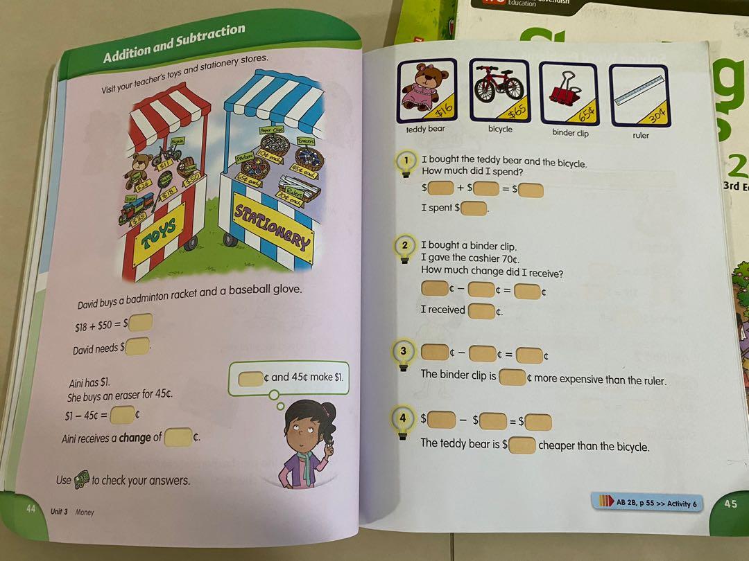 ShapingMaths 2a 2b coursebook and P2 CCE, Hobbies & Toys, Books ...