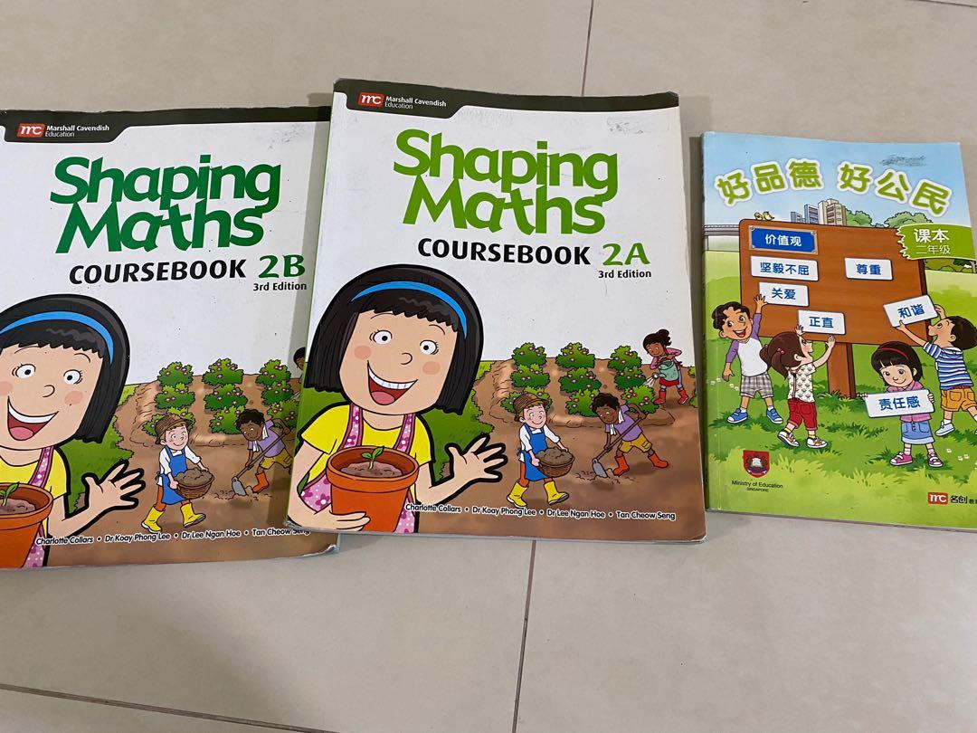 ShapingMaths 2a 2b coursebook and P2 CCE, Hobbies & Toys, Books ...