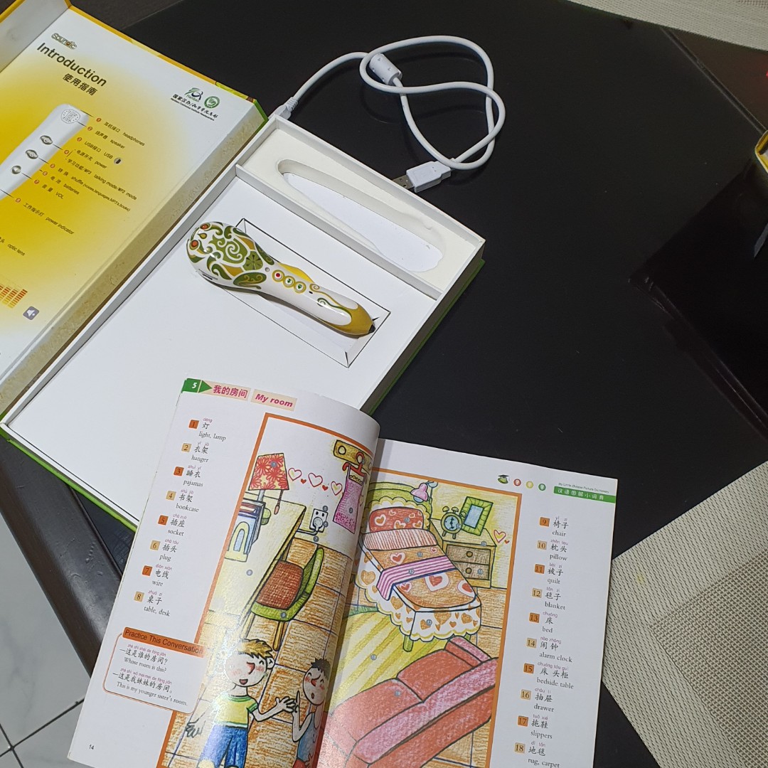 Talking pen and Chinese picture dictionary, Hobbies & Toys, Books ...
