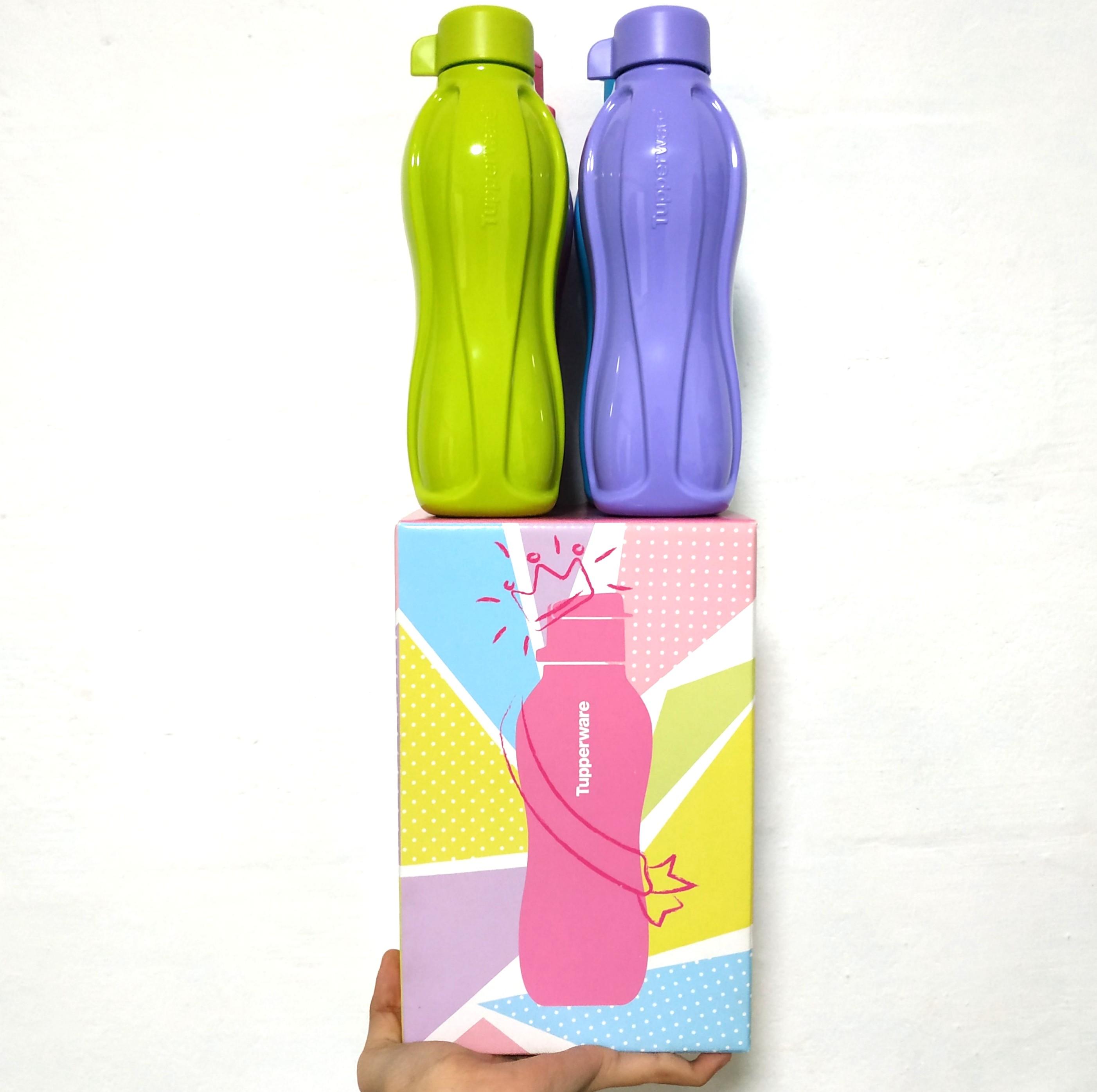 Tupperware 500 ml Candy Pastel Pop Flip Top and Twist/ Screw Cap Eco ...