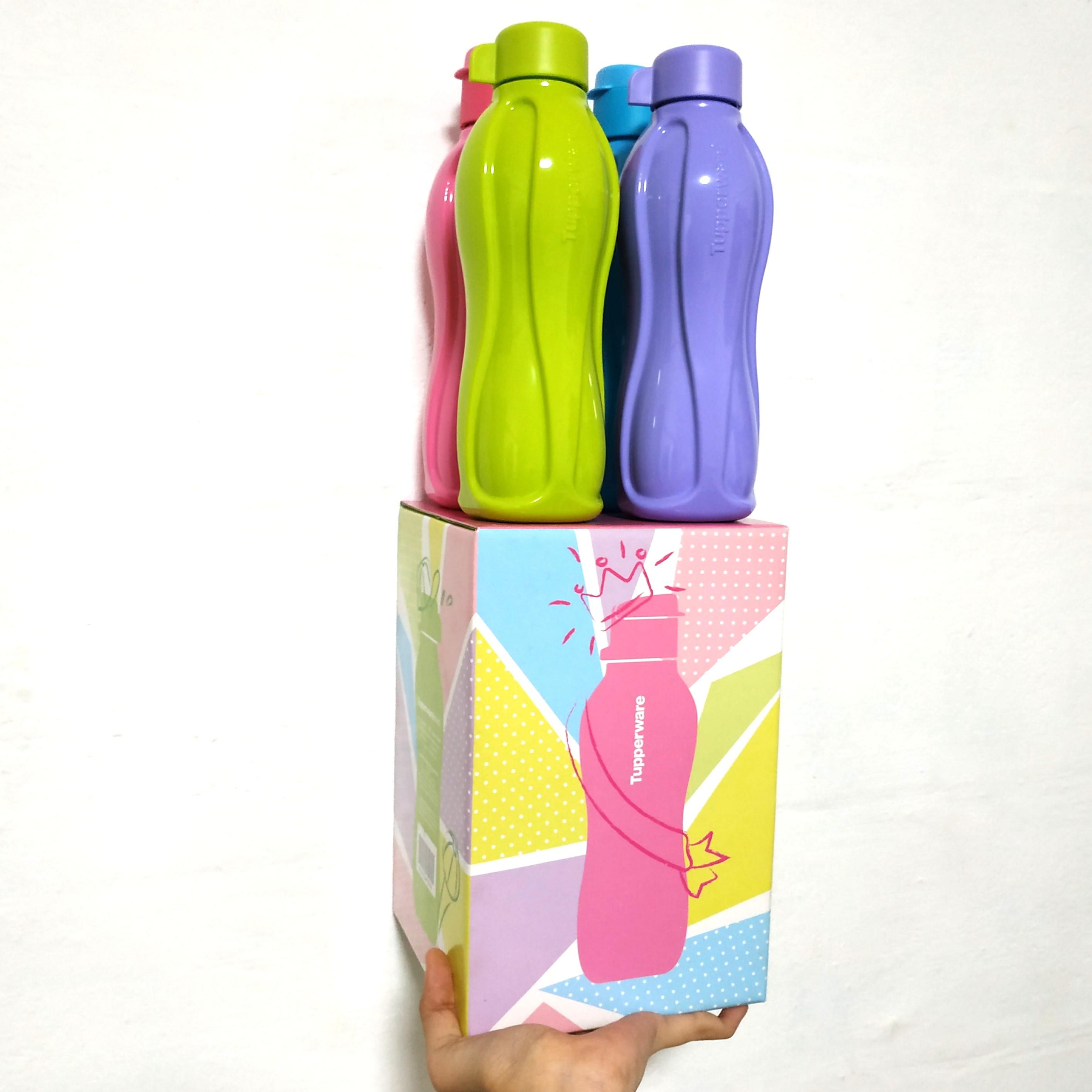 Tupperware 500 ml Candy Pastel Pop Flip Top and Twist/ Screw Cap Eco ...