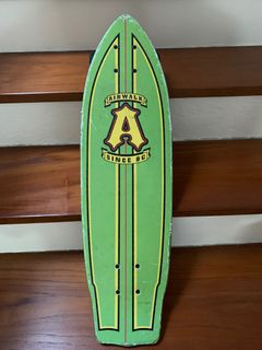 Vintage airwalk skateboard cruiser wheels and trucks, Sports Equipment ...