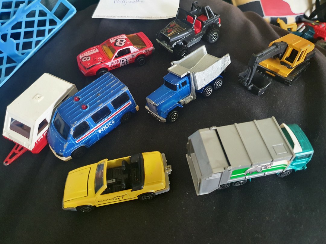 Vintage Majorette Cars 8 pieces, Hobbies & Toys, Toys & Games on Carousell