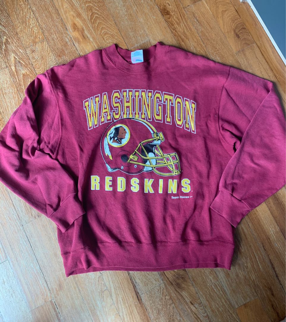 Vintage NFL Washington Sweater, Men's Fashion, Tops & Sets, Tshirts ...