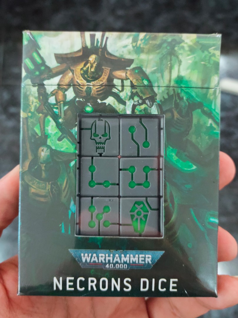 Warhammer 40K Necron Dice Set NEW, Hobbies & Toys, Toys & Games on ...