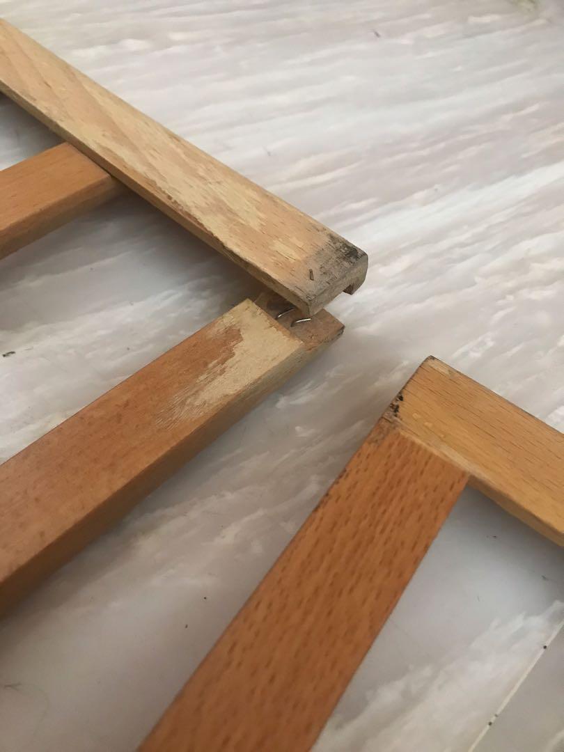 Wooden grate shelf rack, Furniture, Shelves & Drawers on Carousell
