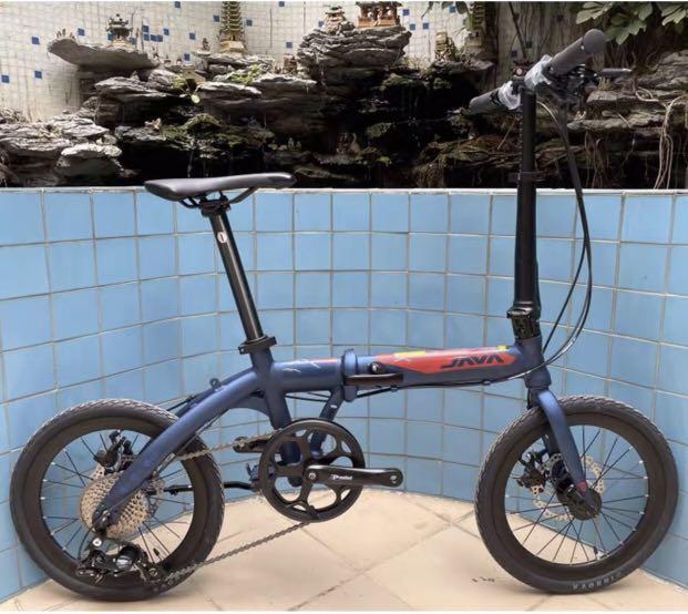 2021 新款 Java X3 9速 16吋 碟剎 鋁合金 折叠車 送前後蛙燈叮叮, 運動產品, 單車及配件, 單車 - Carousell