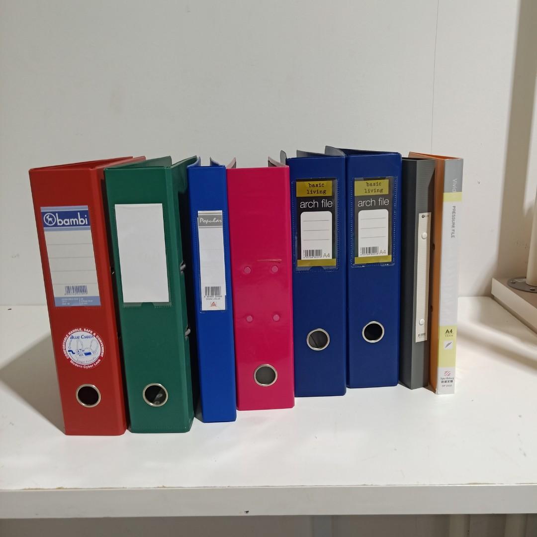assorted files, Hobbies & Toys, Stationery & Craft, Stationery & School ...