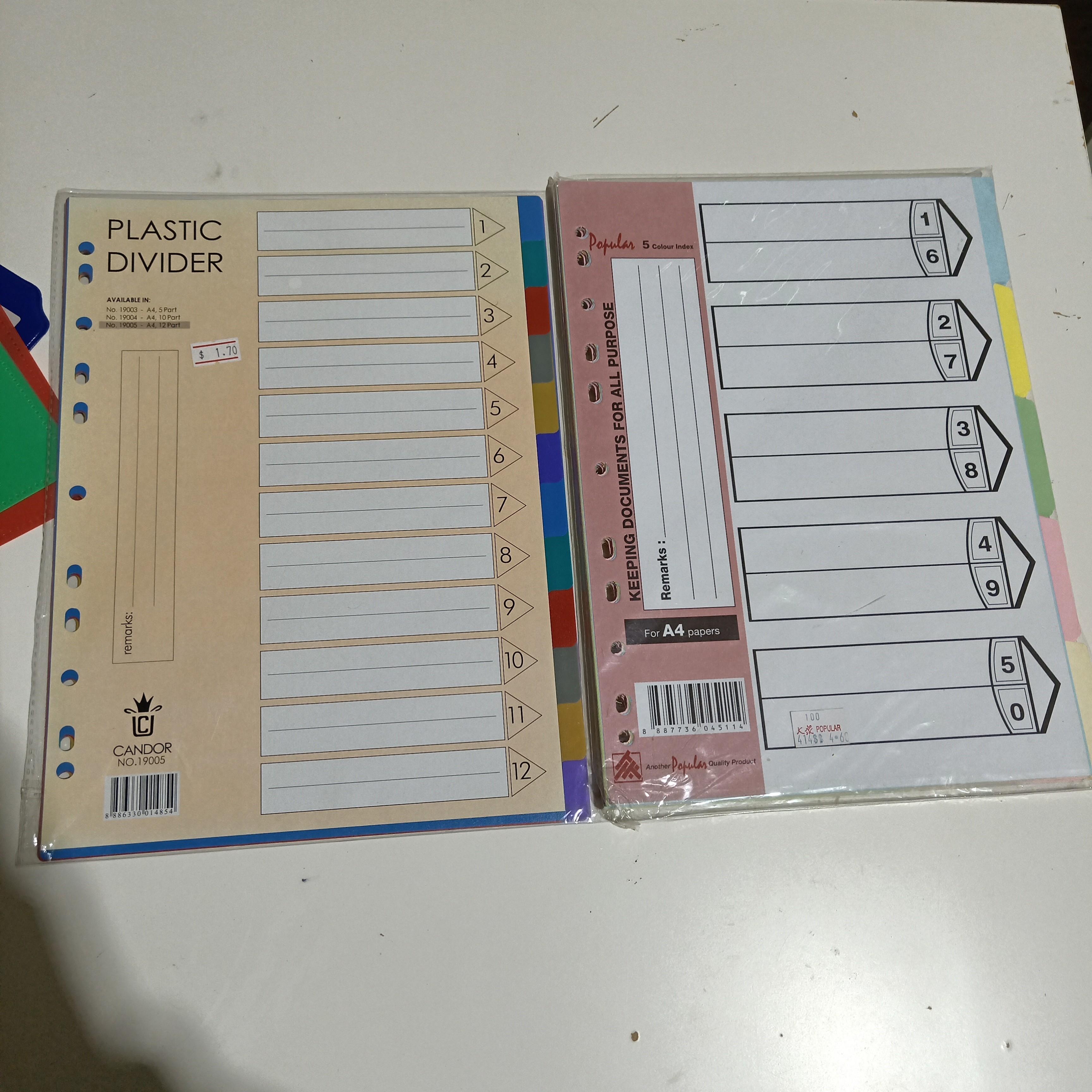 assorted files, Hobbies & Toys, Stationery & Craft, Stationery & School ...