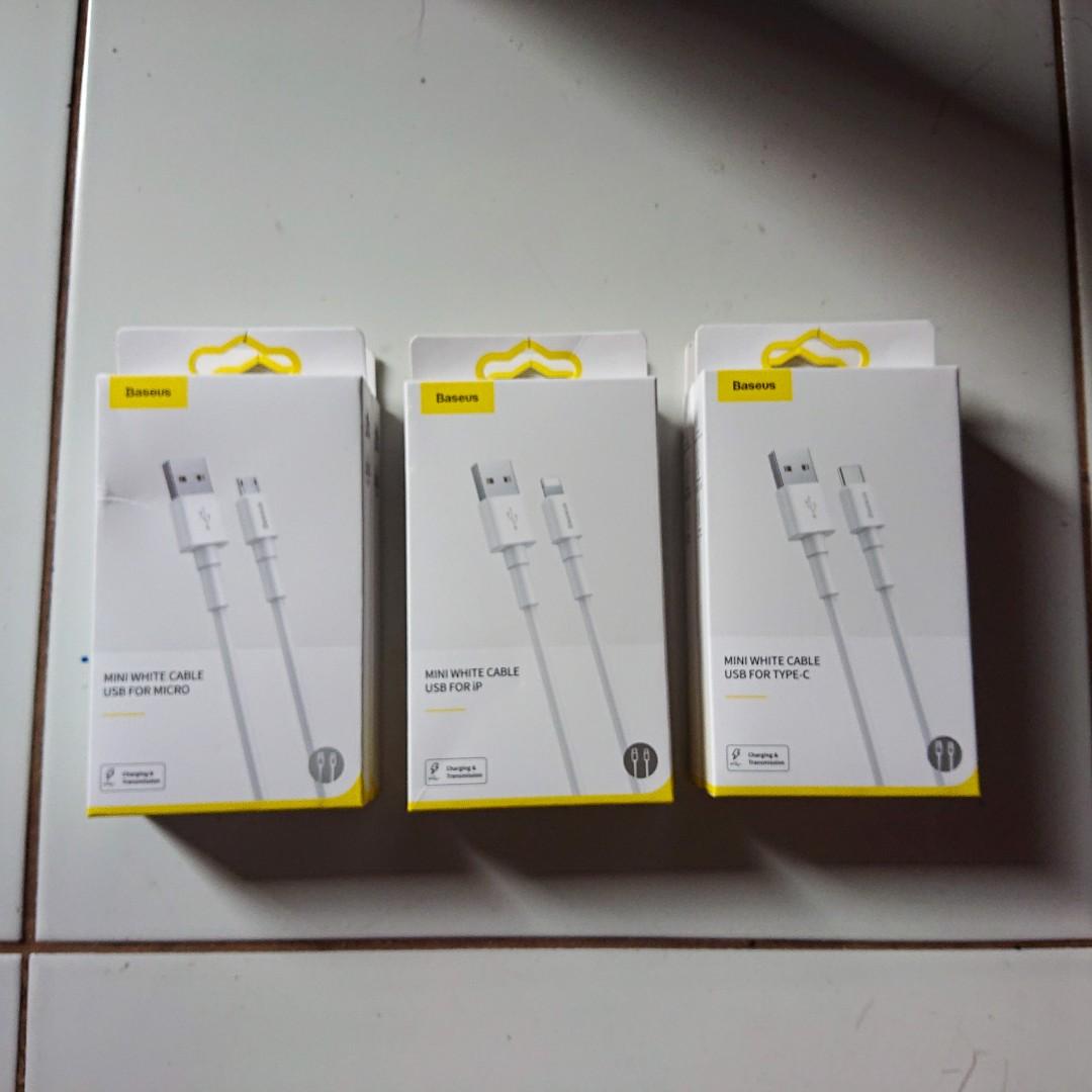 Baseus Premium Cables, Mobile Phones & Gadgets, Mobile & Gadget ...
