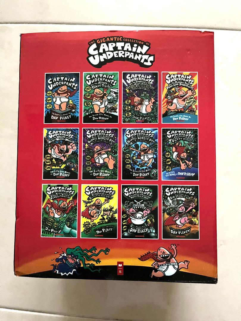 Captain underpants(12 books - 1 set), Hobbies & Toys, Books & Magazines ...