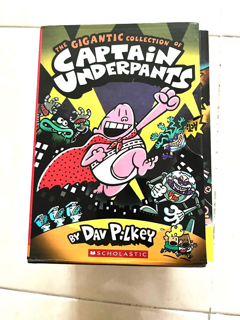 Captain underpants(12 books - 1 set), Hobbies & Toys, Books & Magazines ...