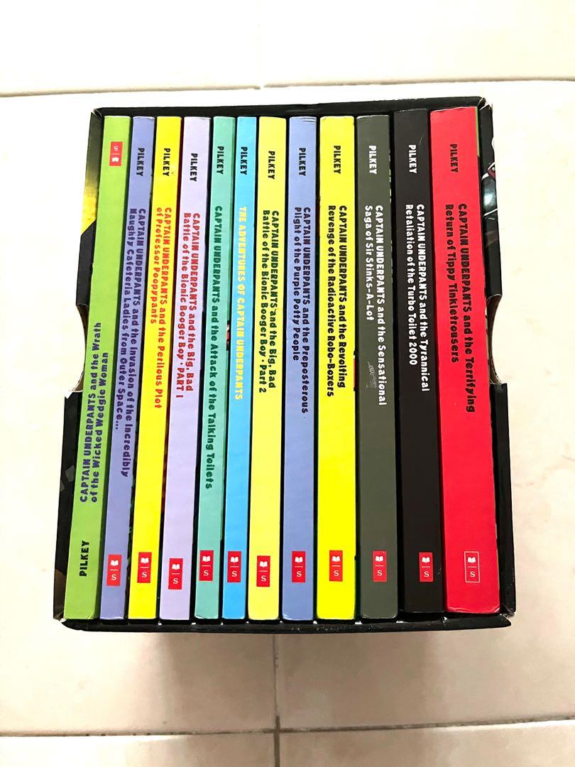 Captain underpants(12 books - 1 set), Hobbies & Toys, Books & Magazines ...