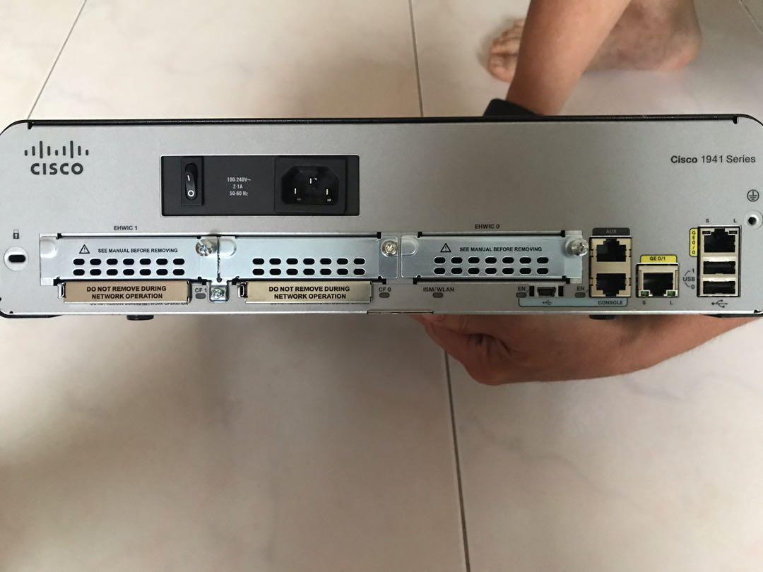 CISCO Router 1900, Electronics, Computer Parts & Accessories on Carousell