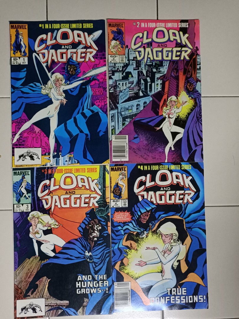 Cloak and Dagger Miniseries #1-4, Hobbies & Toys, Memorabilia ...