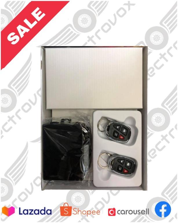 Cobra car alarm system with keyless full feature alarm deffered pay ...