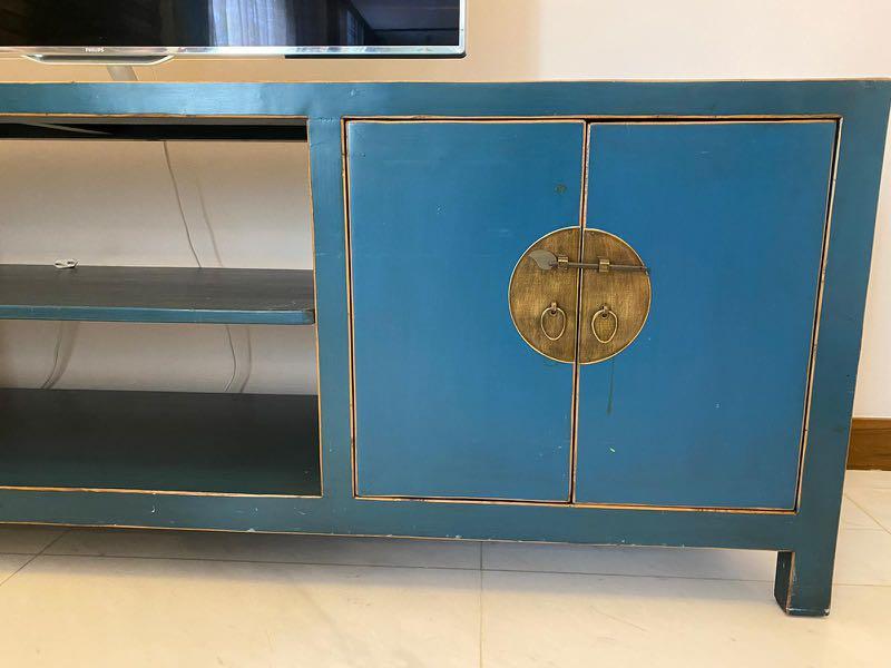 Custom Built Antique Chinese TV console, Furniture & Home Living ...