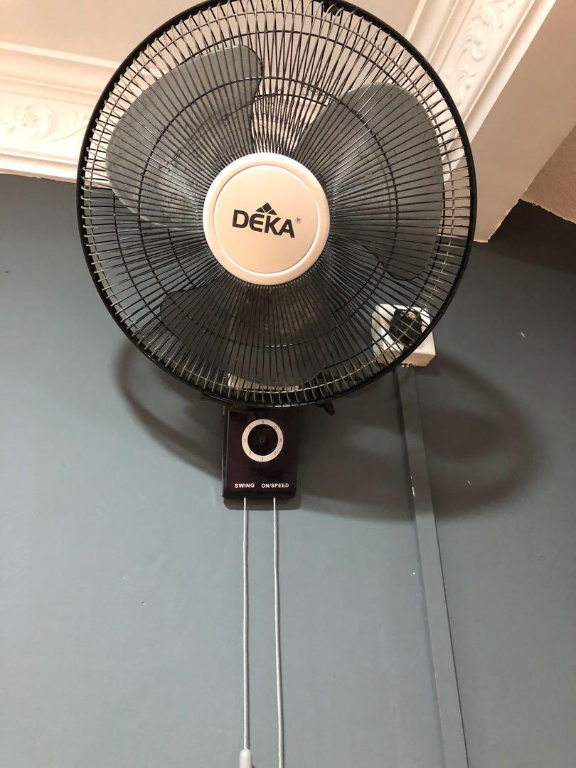 Deka Wall Fan, TV & Home Appliances, Kitchen Appliances, Kettles ...
