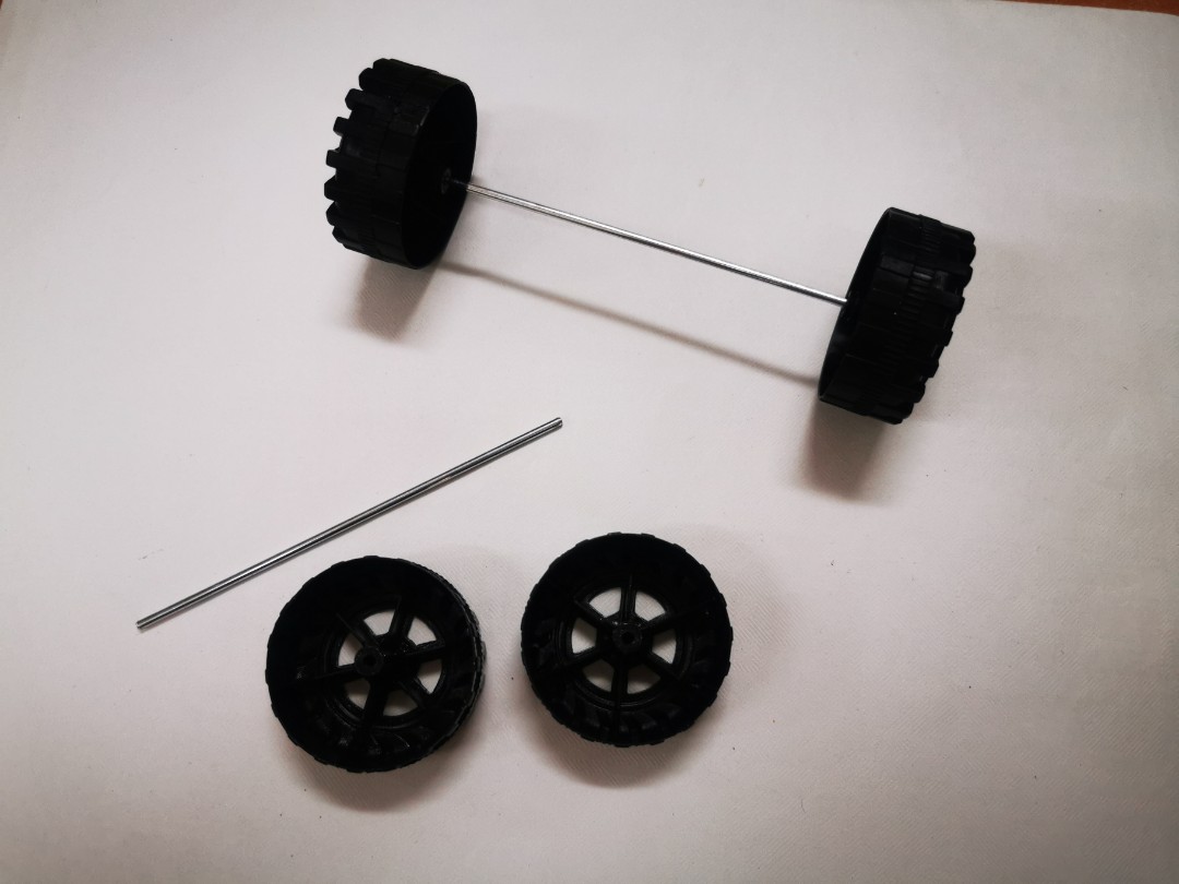 DIY Toy Car Wheels And Spindle, Hobbies & Toys, Stationery & Craft ...