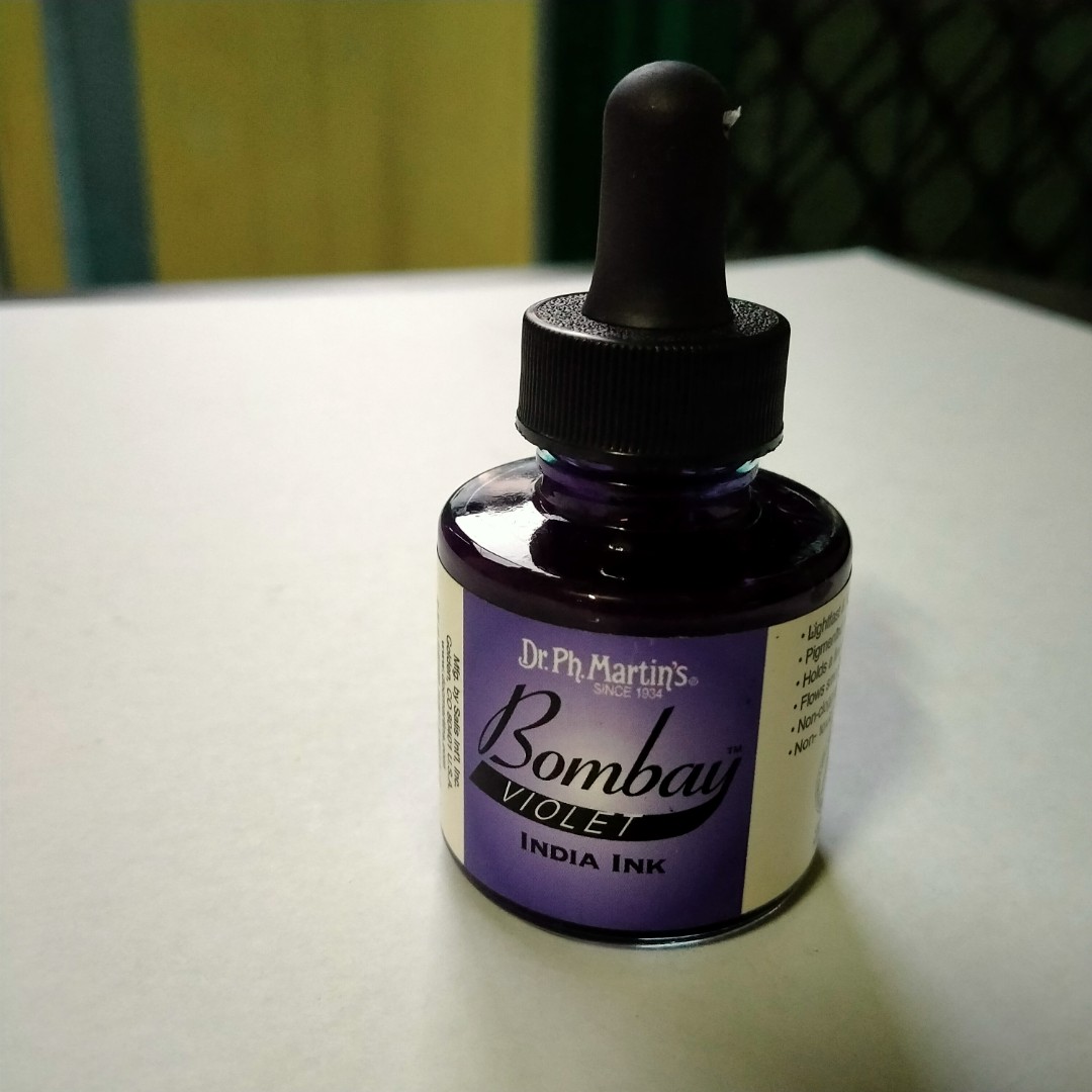 Dr. Ph Martin Bombay India Ink - Violet, Hobbies & Toys, Stationary ...