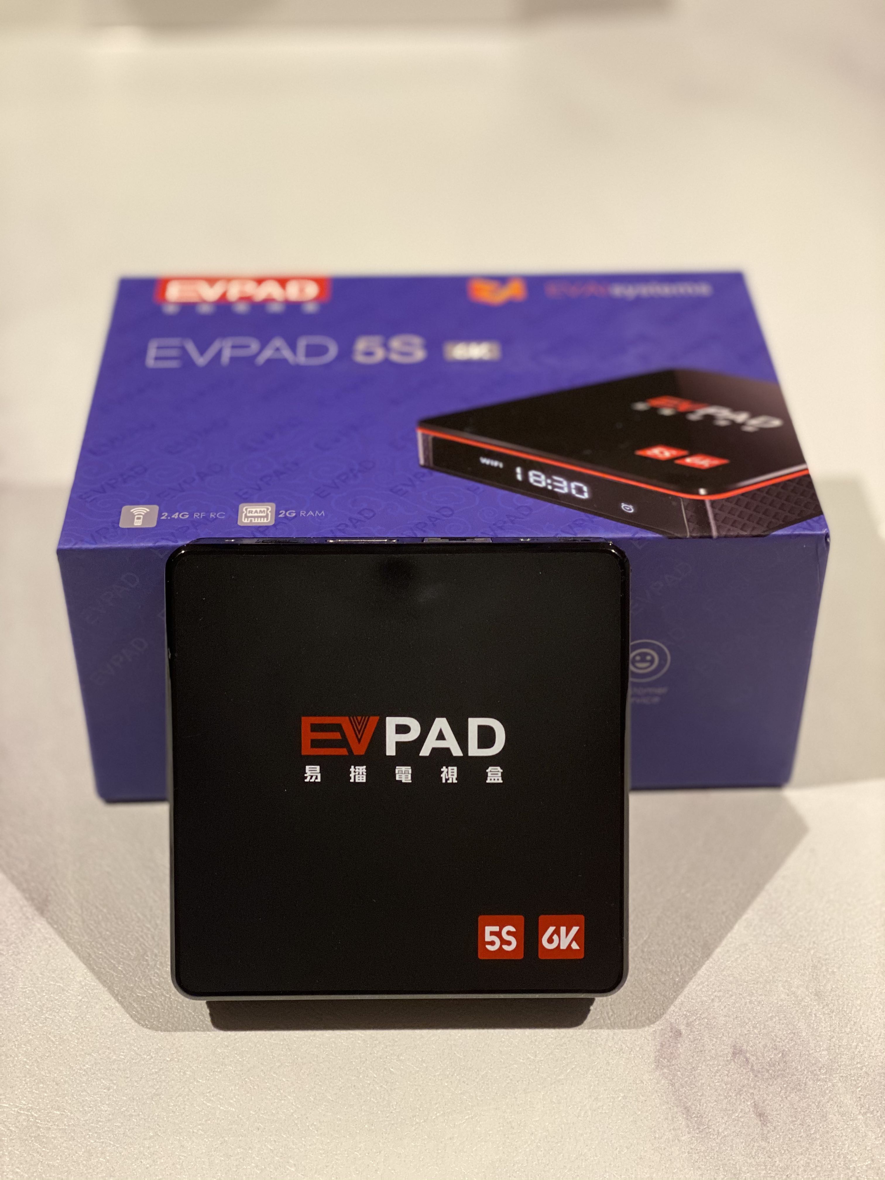 EVPAD 5S TV box, TV & Home Appliances, TV & Entertainment, Media ...