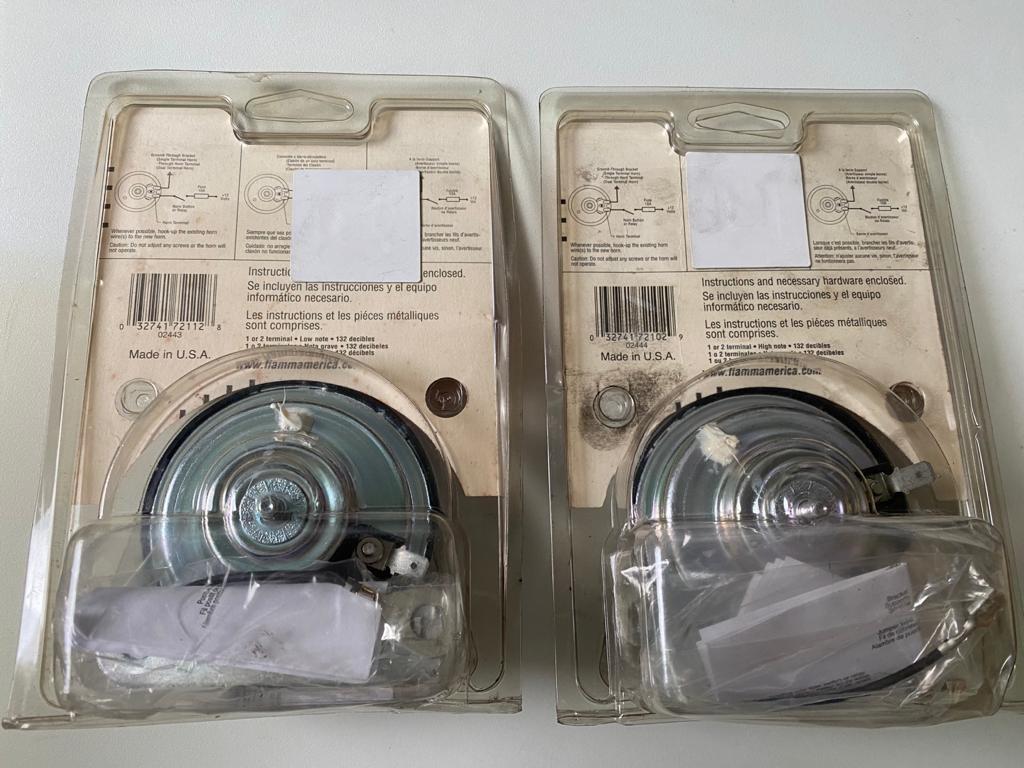 FIAMM Freeway Blaster LOW & HIGH Tone Car Horn, Car Accessories ...