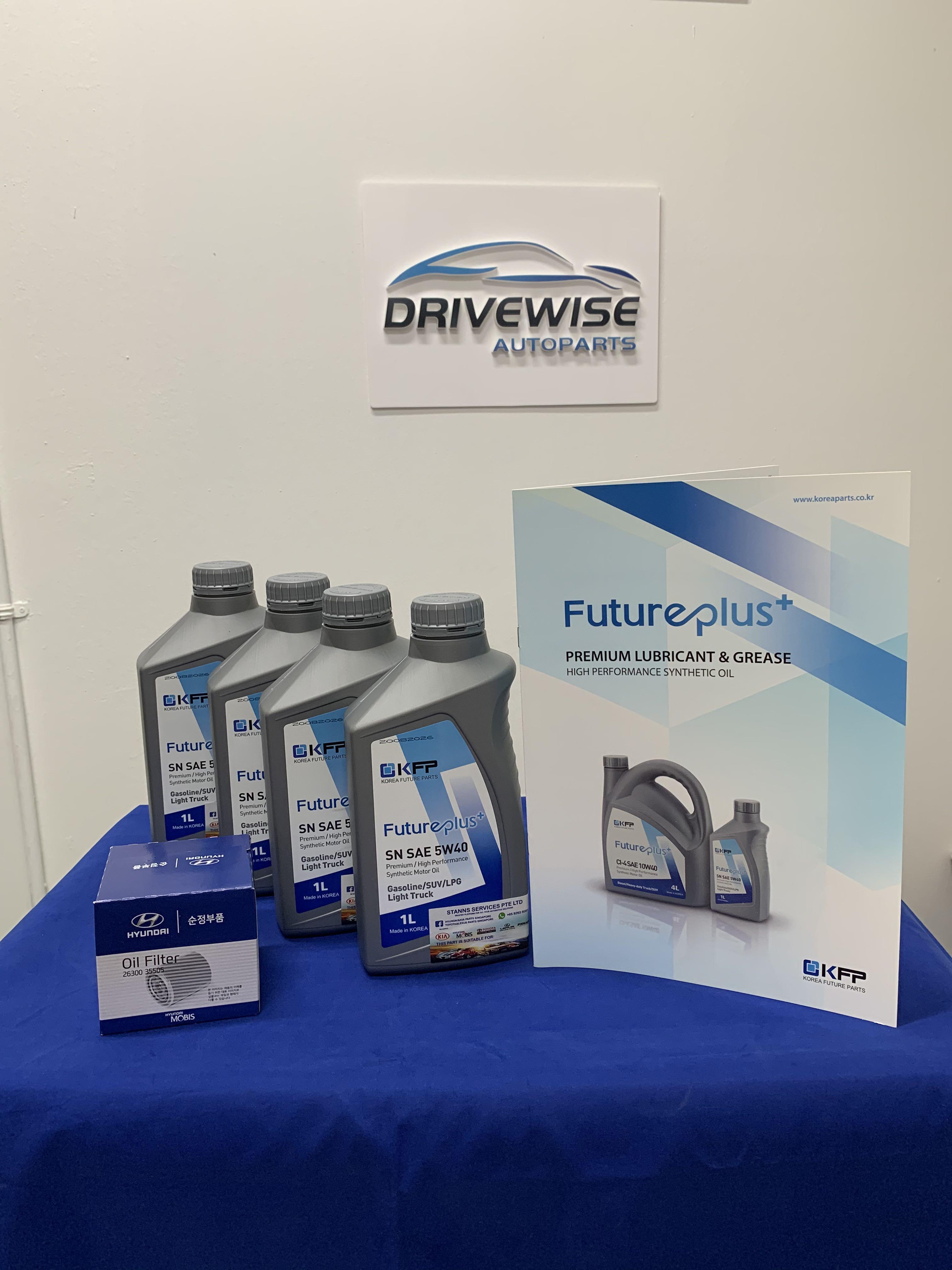 Hyundai Avante 2019 Korea FuturePlus+ Engine Oil Package 4L w Genuine ...