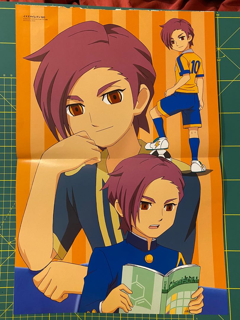 Inazuma eleven poster, Hobbies & Toys, Collectibles & Memorabilia, Fan ...