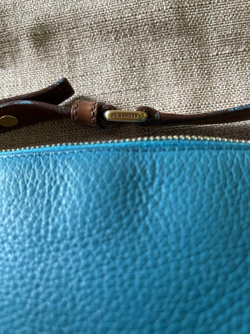 Jill Sander Blue Leather bag, Women's Fashion, Bags & Wallets, Tote ...