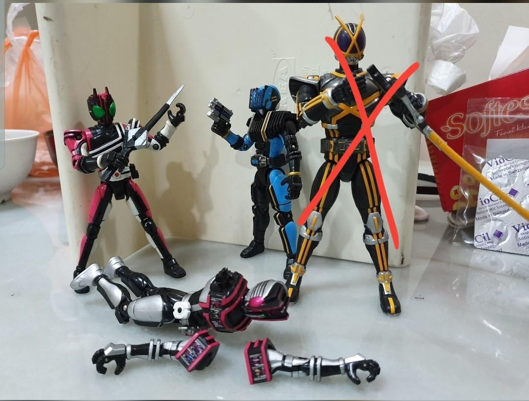 Kamen rider decade figure, Toys & Games, Bricks & Figurines on Carousell