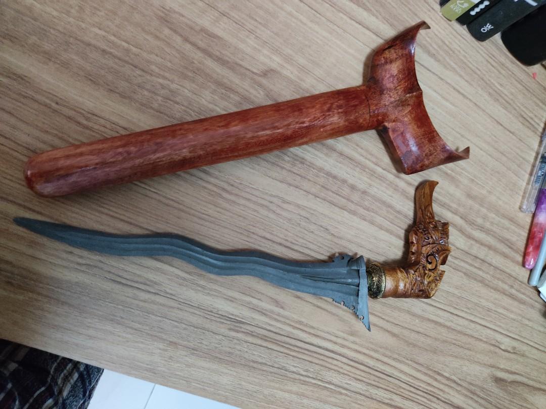 Keris tajong selit, Hobbies & Toys, Stationery & Craft, Handmade Craft ...