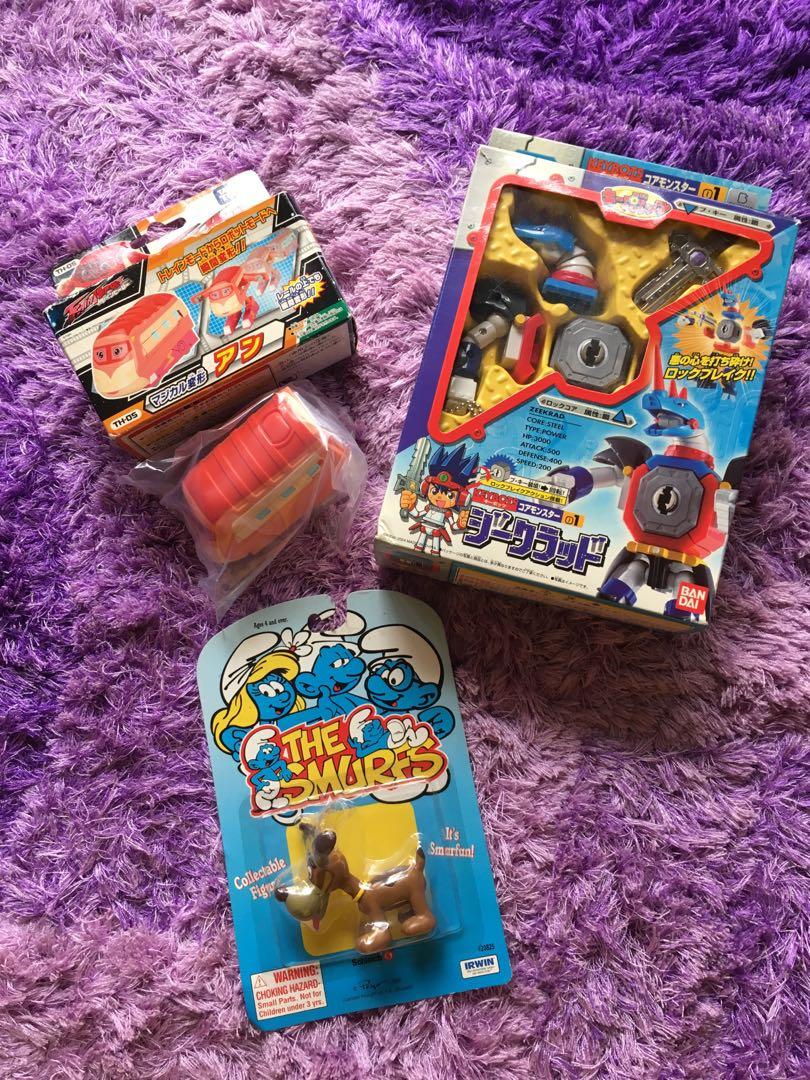 keybots bandai train heroes tomy dan smurf vintage japan toys, Hobbies ...