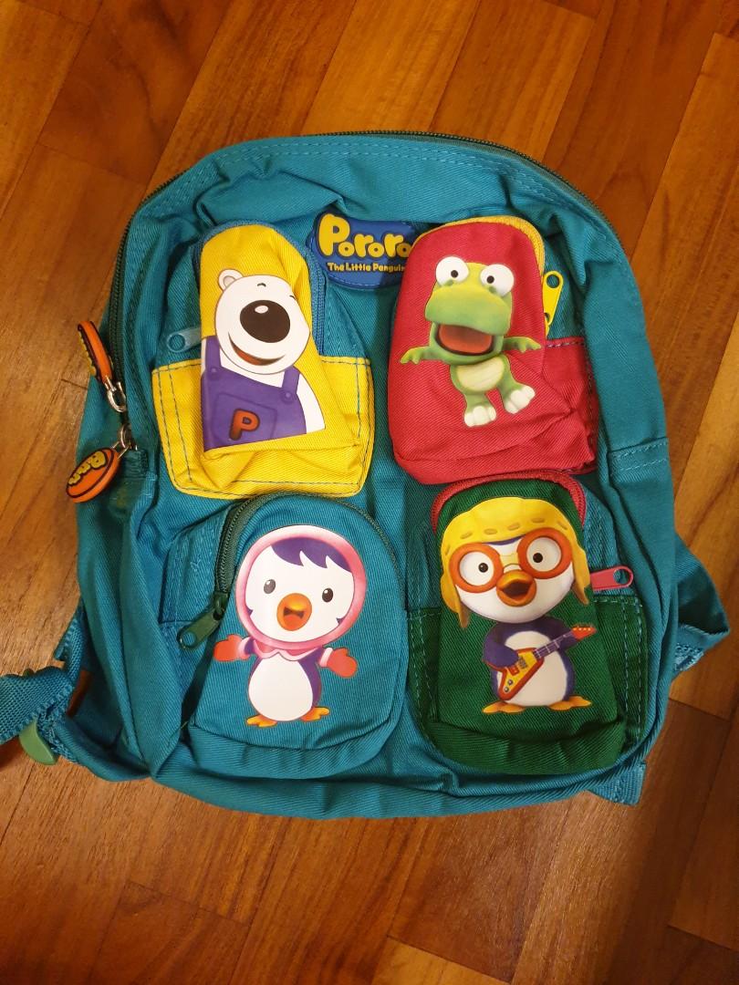 Kids Backpack (Pororo), Babies & Kids, Going Out, Diaper Bags & Wetbags ...