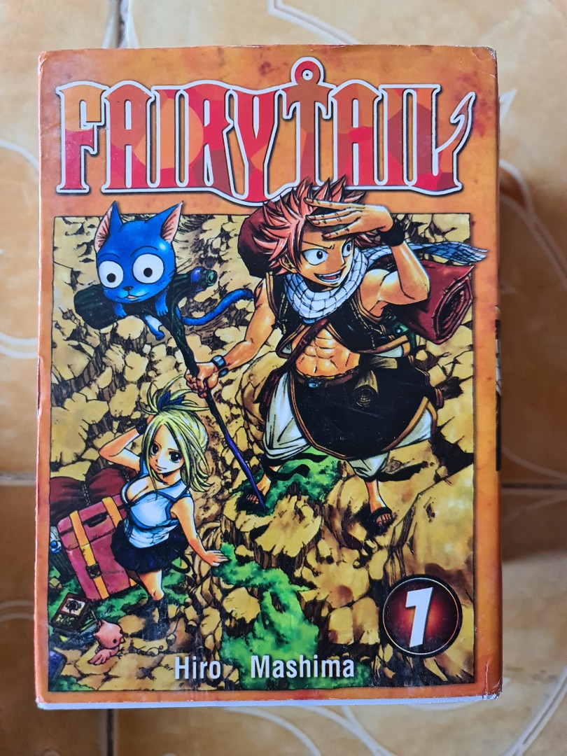 Komik Fairy Tail vol 1-8, Hobbies & Toys, Books & Magazines, Comics ...