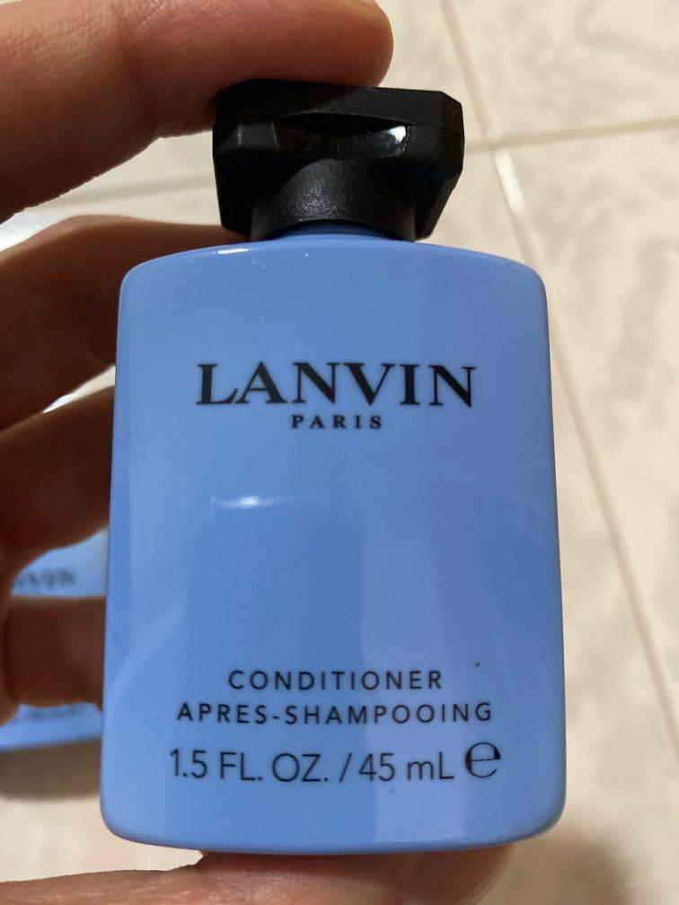 Lanvin exclusive shampoo shower gel body lotion conditioner gift set ...