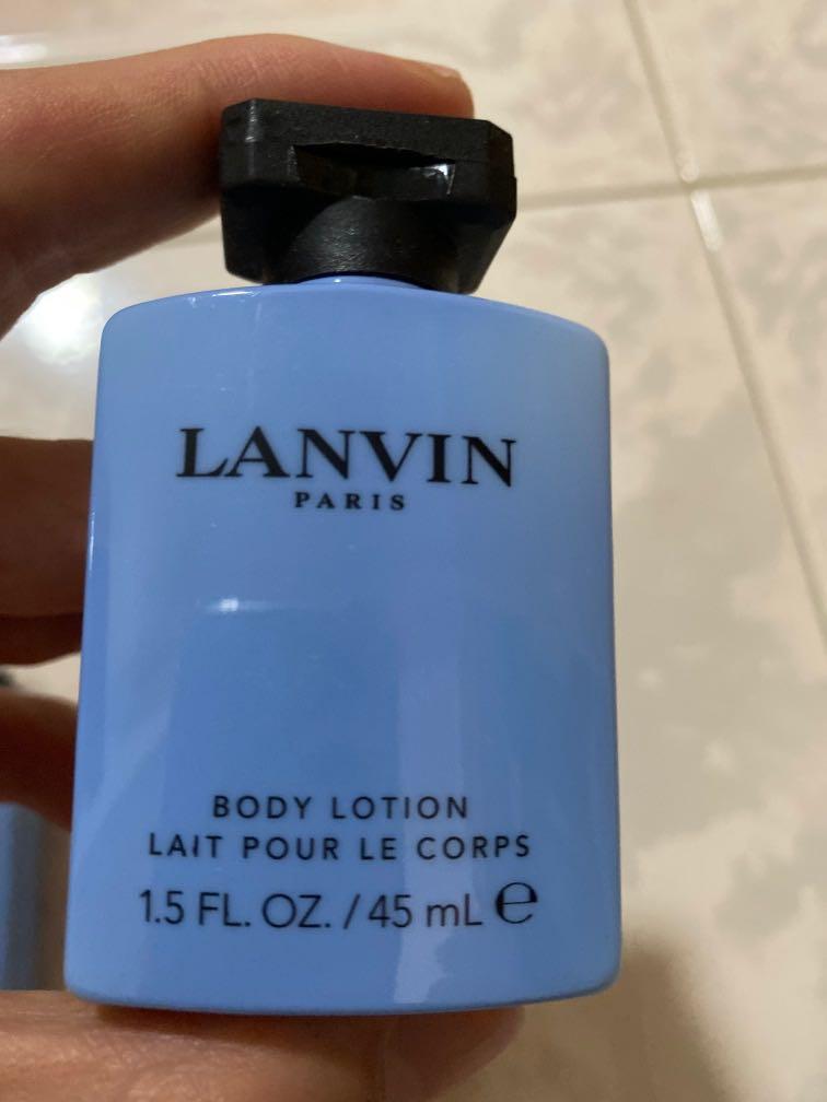 Lanvin exclusive shampoo shower gel body lotion conditioner gift set ...