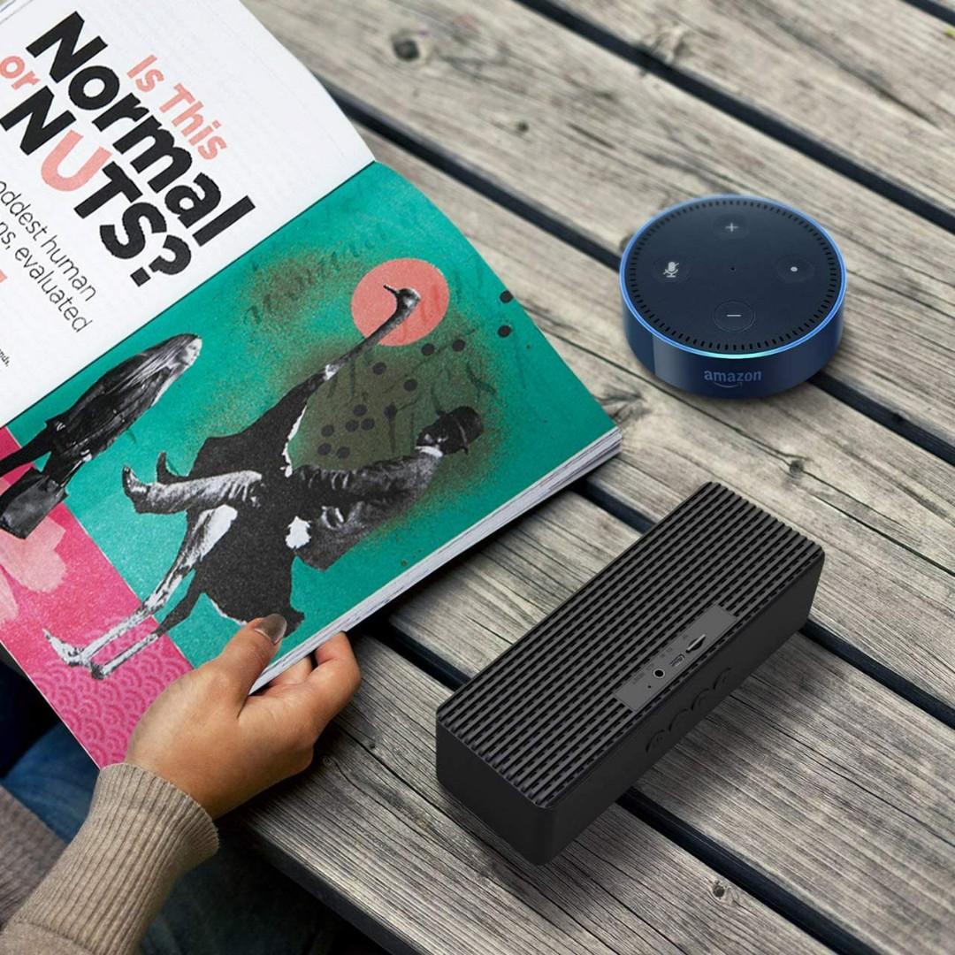 LENRUE A12 Bluetooth Speakers, Portable Wireless Speaker with Stereo ...