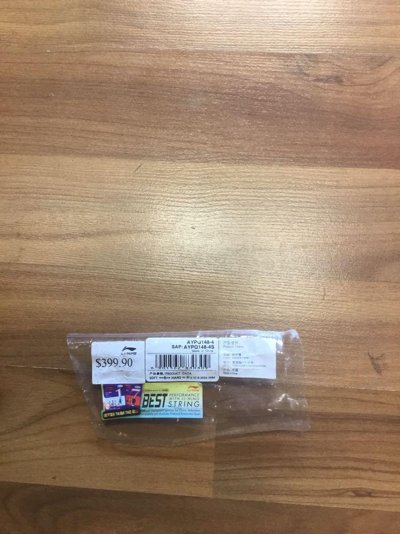 Li Ning Tectonic 7C, Sports Equipment, Sports & Games, Racket & Ball ...