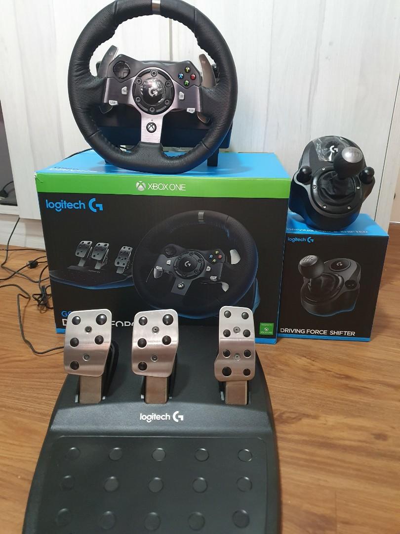 Logitech g920 (shifter and box included), Toys & Games, Video Gaming ...