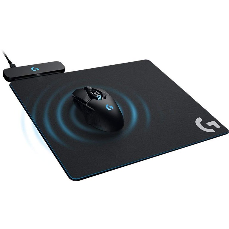 Logitech G Powerplay Lightspeed Wireless Charging System Mouse Pad G703 ...