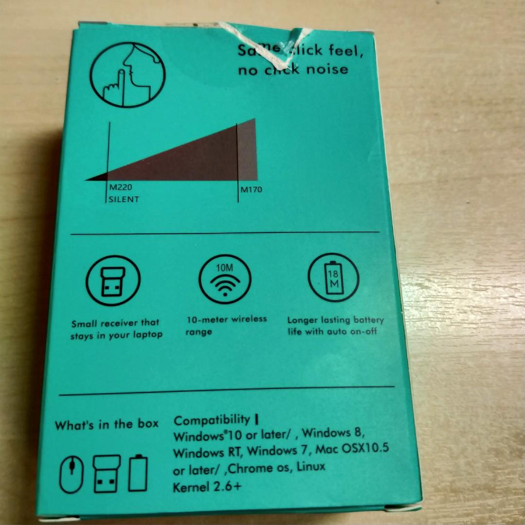 Logitech Silent Wireless Mouse Computers Tech Parts Accessories Mouse Mousepads On